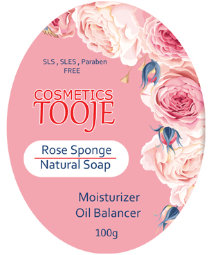 Tooje Rose Sponge Soap